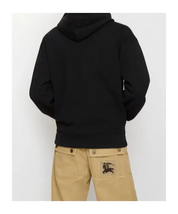 Burberry Ekd Ombré Hoodie With Printed Logo