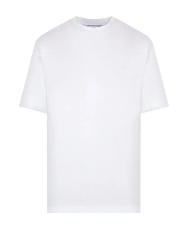 Off-White Diag Printed Crewneck T-shirt - White