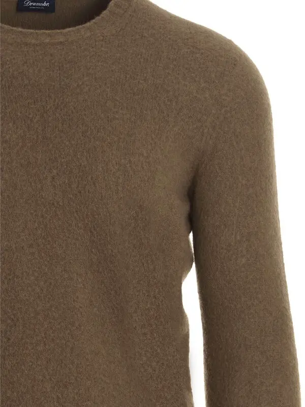 DRUMOHR Long-sleeved Sweater - Brown