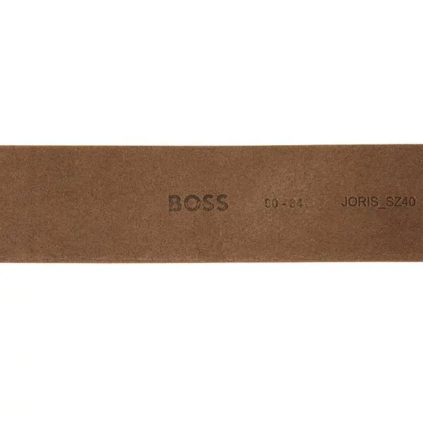 Hugo Boss Leather Buckle Belt - Brown