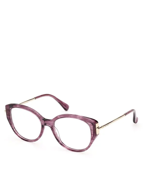 Max Mara Oval Frame Eyeglasses - Multicolor