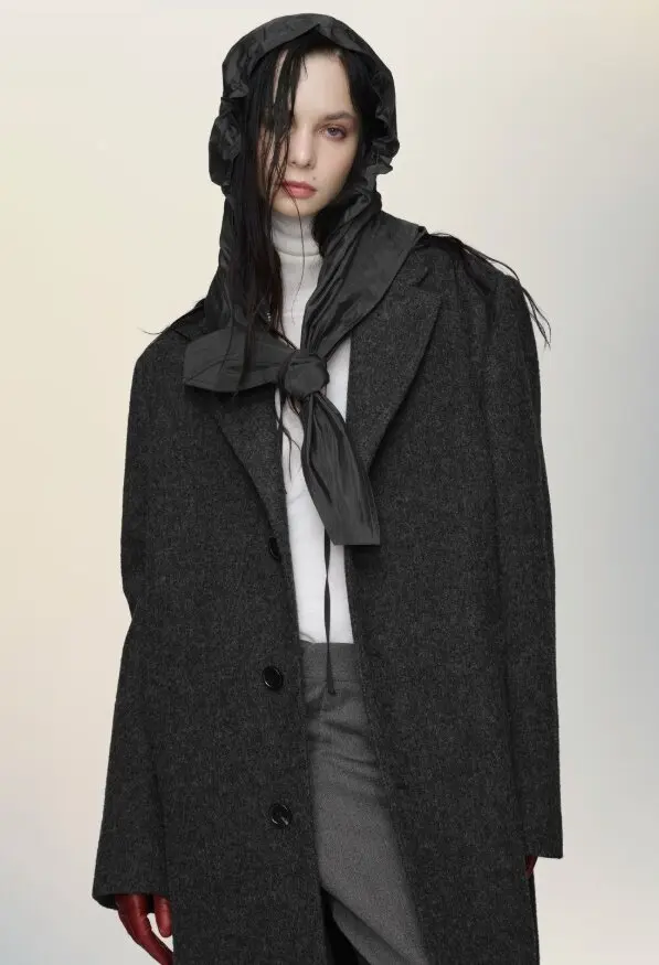 MAISON MARGIELA Hooded Drawstring Hat