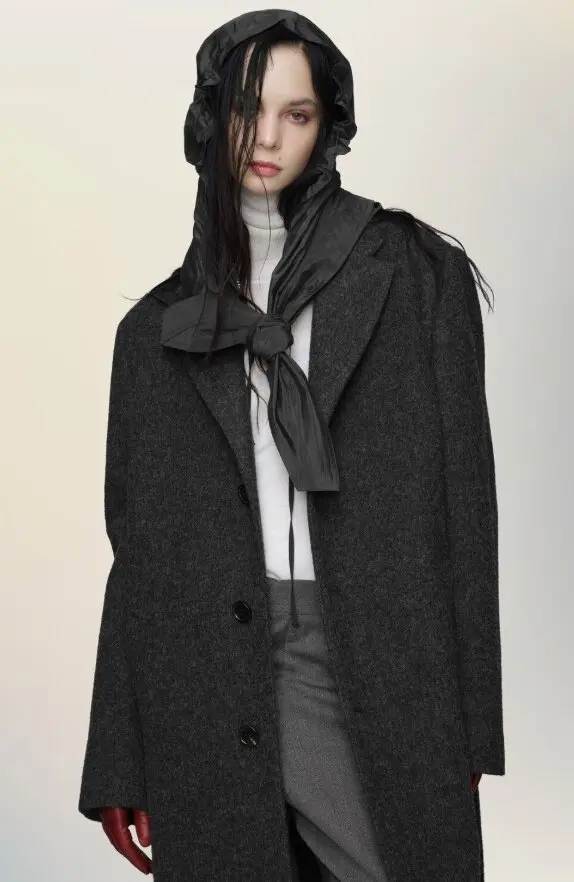 MAISON MARGIELA Hooded Drawstring Hat