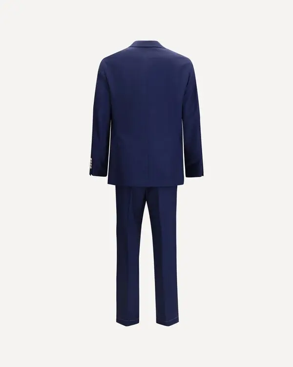 Brunello Cucinelli Button Wool Suit