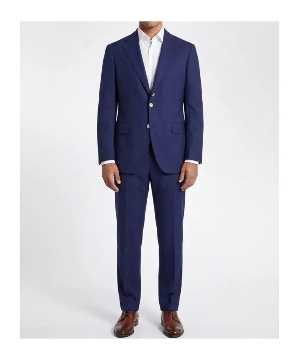 Brunello Cucinelli Button Wool Suit
