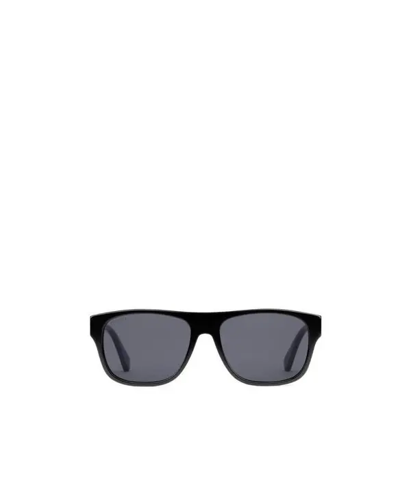 Gucci Rectangular Frame Sunglasses - Gray