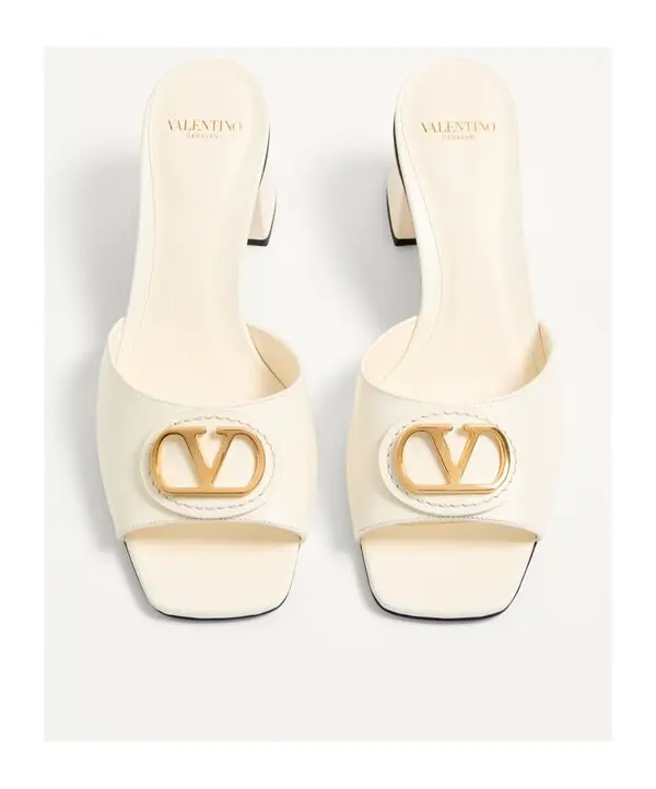 Valentino Garavani 60mm Vlogo Signature Block Heel Sandals