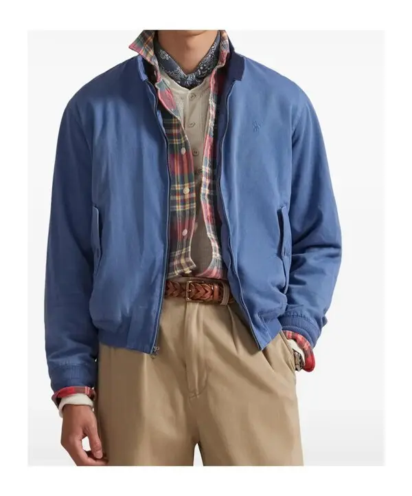 Polo Ralph Lauren Zip-up Cotton Jacket - Blue