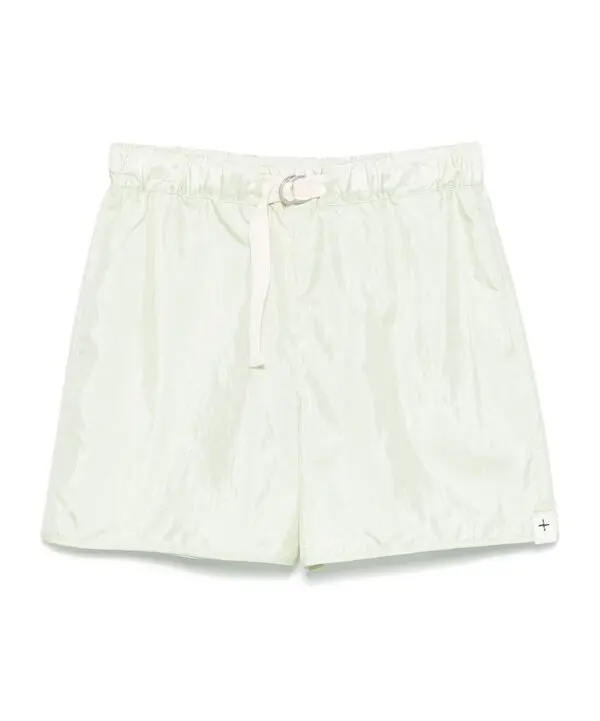 JIL SANDER Belted Straight-leg Shorts - White