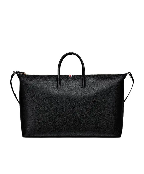 Thom Browne Duffle Bag With Signature Stripe