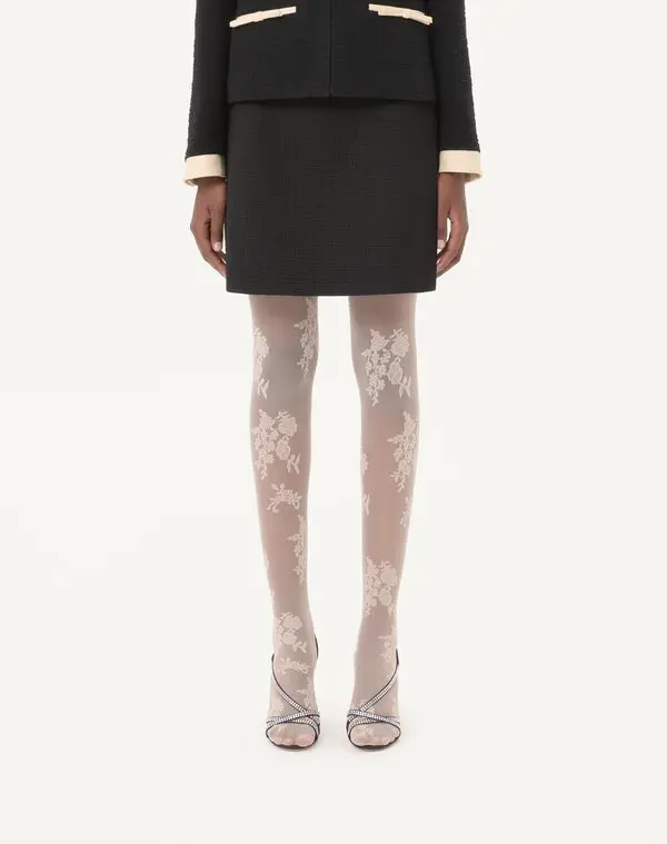 Valentino Garavani Crepe Couture Bow Detailed Mini Skirt