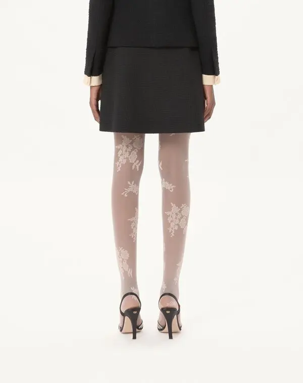 Valentino Garavani Crepe Couture Bow Detailed Mini Skirt