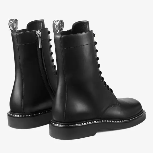 JIMMY CHOO Rowan Derby Lace-up Ankle Boots