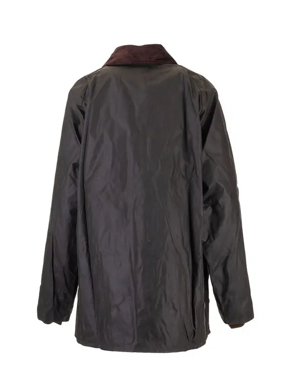 Barbour Waxed Collar Detail Coat