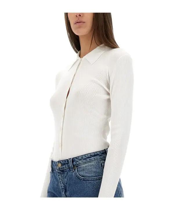 Michael Kors Ribbed Button-up Cardigan - No