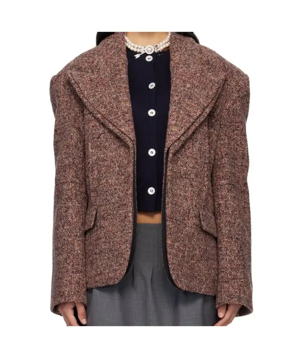 SHUSHU/TONG Long Sleeve Suit Jacket