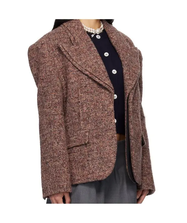 SHUSHU/TONG Long Sleeve Suit Jacket