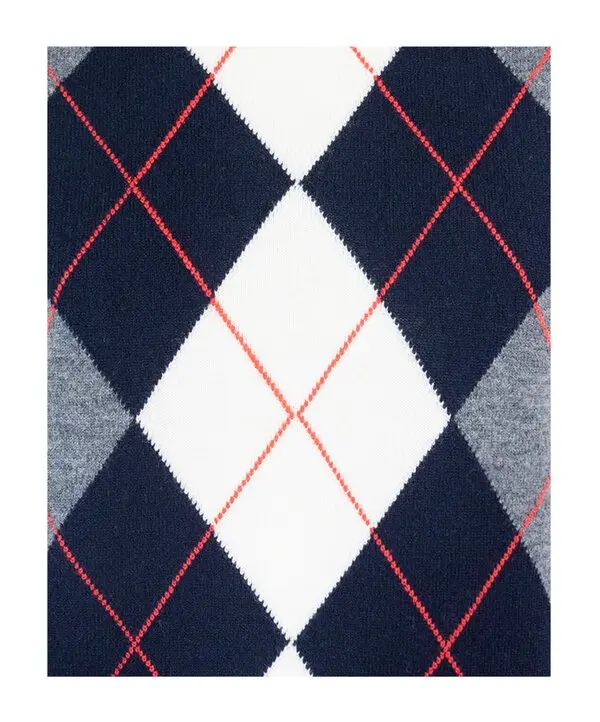 A.p.c. Sleeveless Crewneck Knitted Gilet With Diamond Pattern