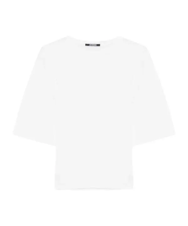 Jacquemus Mananco Short-sleeved Jumper - White
