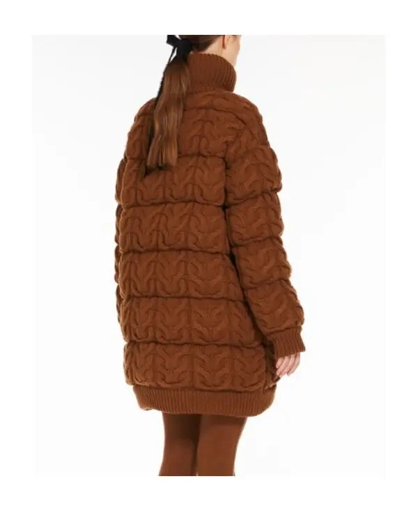 Max Mara Chunky Knit Padded Coat