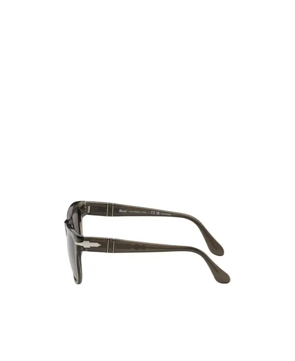 Persol Rectangle Logo Sunglasses - Gray