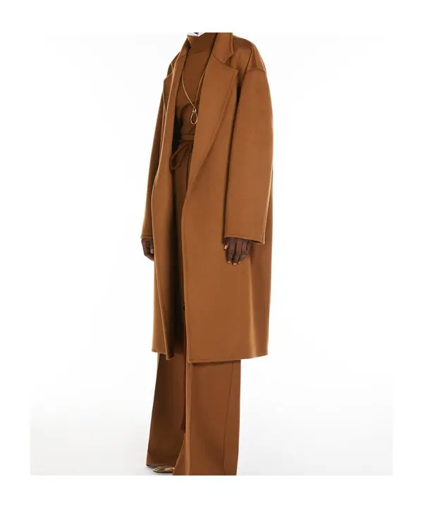 Max Mara Melinda Belted Long-sleeved Coat - Brown