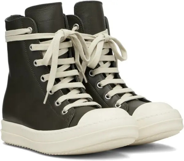 Rick Owens Concordians High-top Sneakers - Black