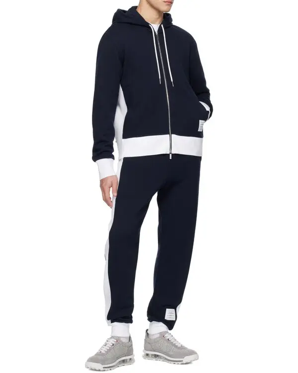 Thom Browne Mid-rise Track Trousers - Blue