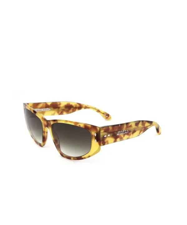 Isabel Marant Étoile Geometric Frame Sunglasses - Black