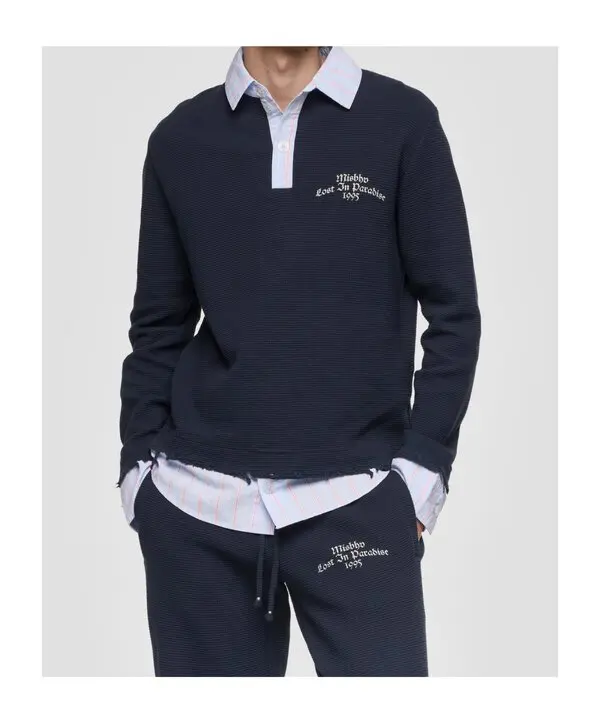 MISBHV Distressed Polo Shirt