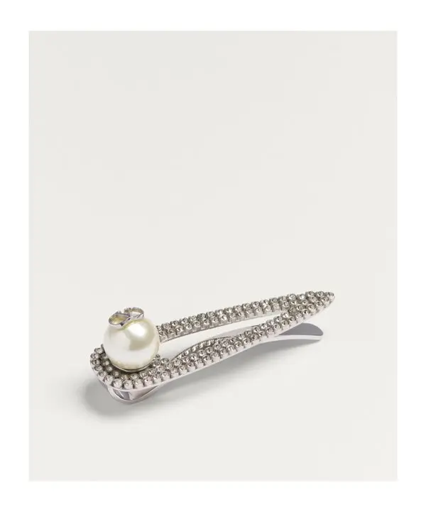 Valentino Garavani Vlogo Signature Hair Clip