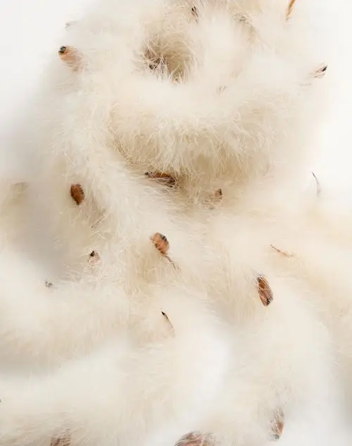 Valentino Garavani Feather Scarf