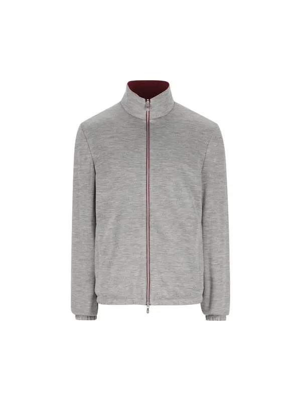 Brunello Cucinelli Reversible Embroidered Jacket - Red