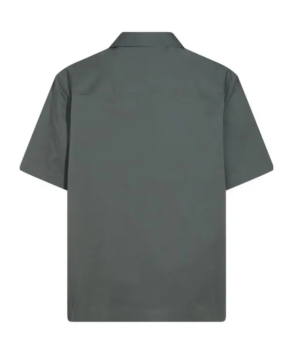 JIL SANDER Satin Shirt - Grey