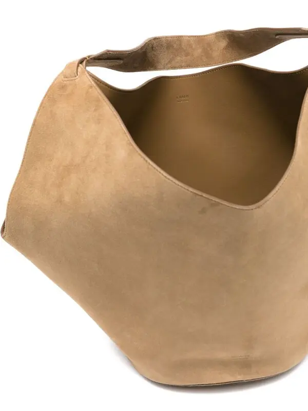 Khaite Medium Lotus Shoulder Bag - Green