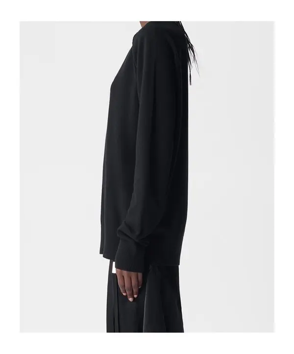 ANN DEMEULEMEESTER Crew-neck Sweatshirt With Raglan Sleeves