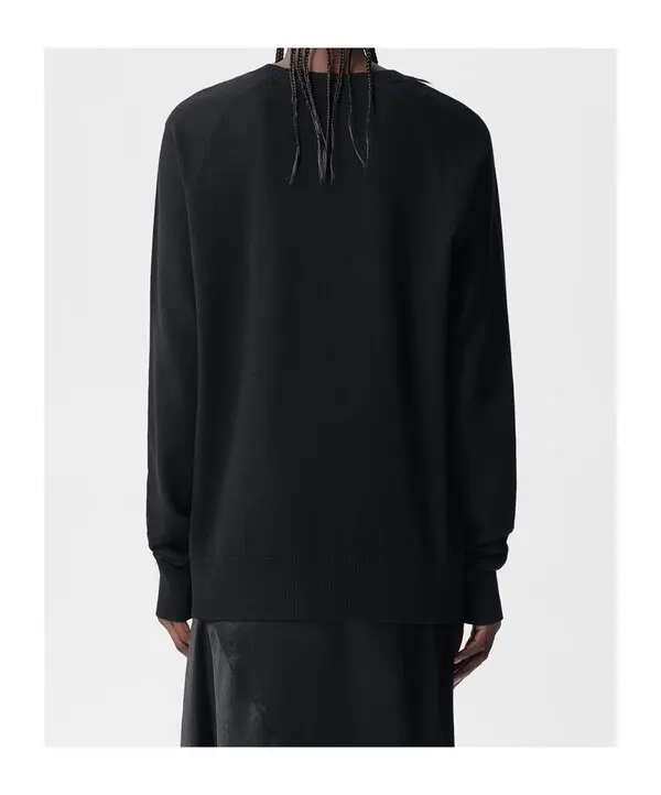 ANN DEMEULEMEESTER Crew-neck Sweatshirt With Raglan Sleeves