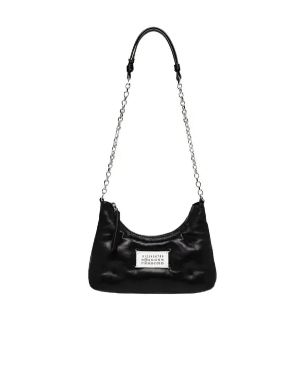 MAISON MARGIELA Micro Glam Slam Zipped Shoulder Bag - Black
