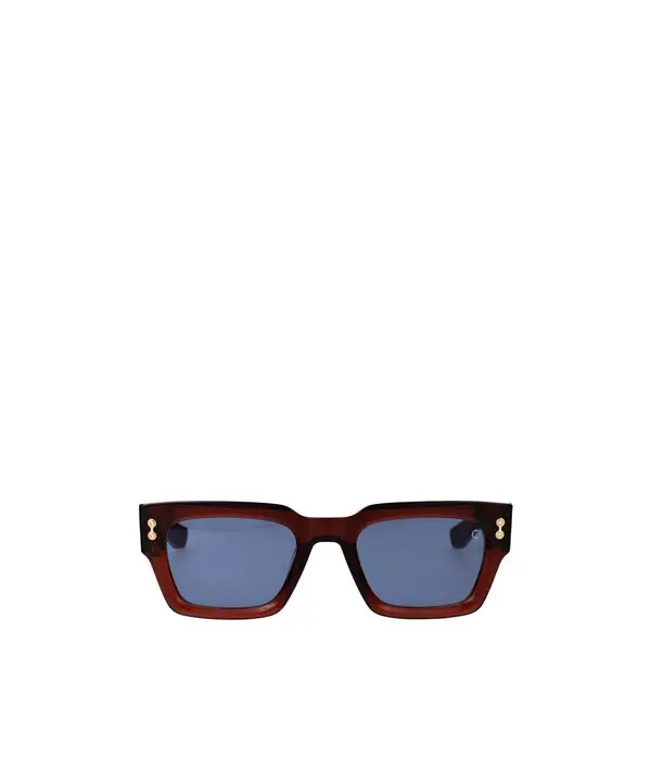 AKONI Cosmo Rectangular Sunglasses - Blue