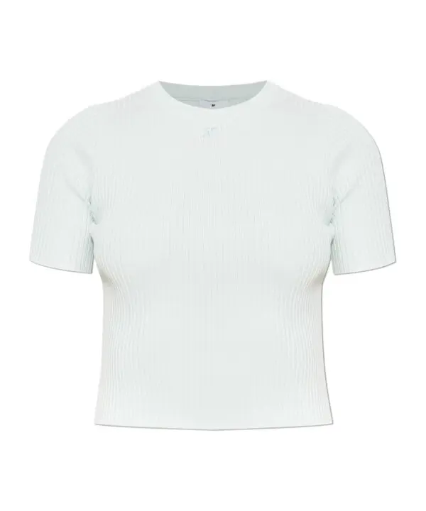 COURREGES Short Sleeve T-shirt - White