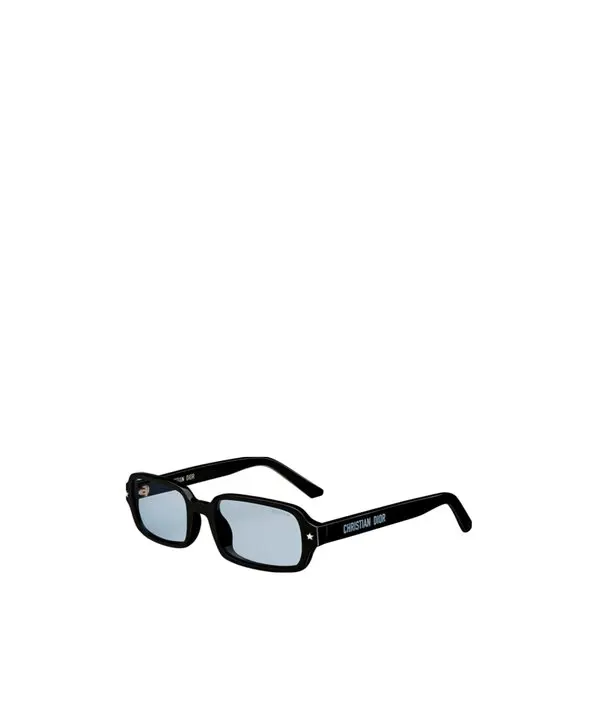 Dior Full Rim Rectangle Sunglasses - Black