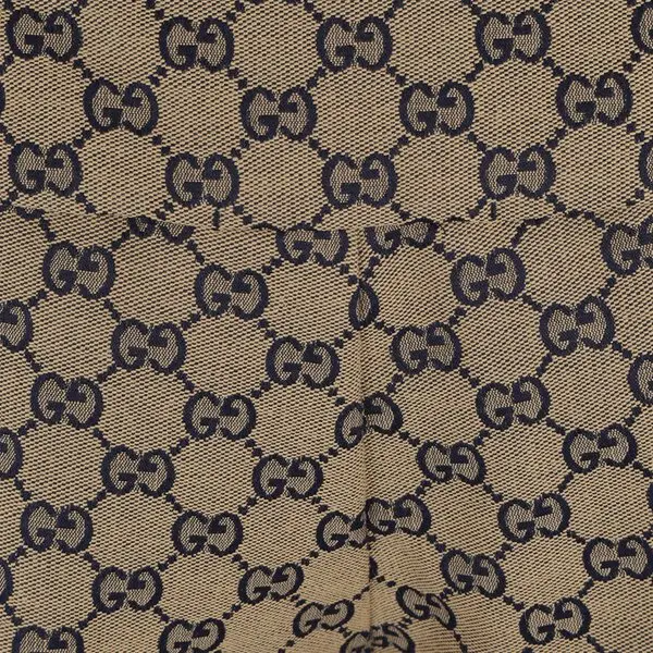 Gucci Gg Canvas Straight Leg Trousers