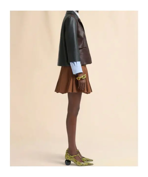 Marni Pleated Mini Skirt