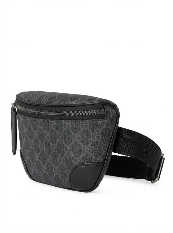 Gucci Gg Emblem Small Belt Bag - Black