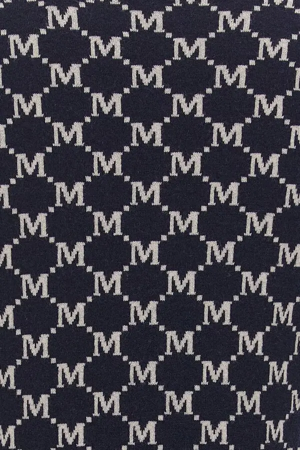 Max Mara Jacquard Wool And Cashmere Sweater