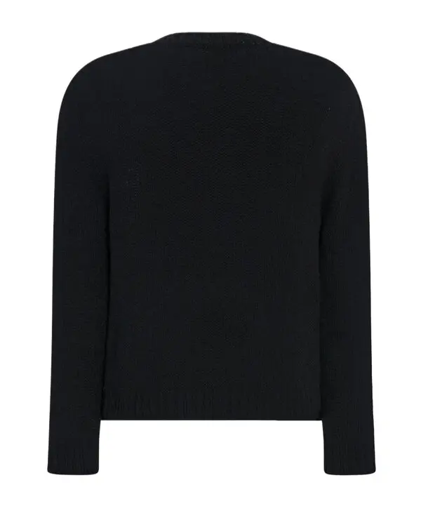 THE ROW Laing Textured Silk Crewneck Sweater