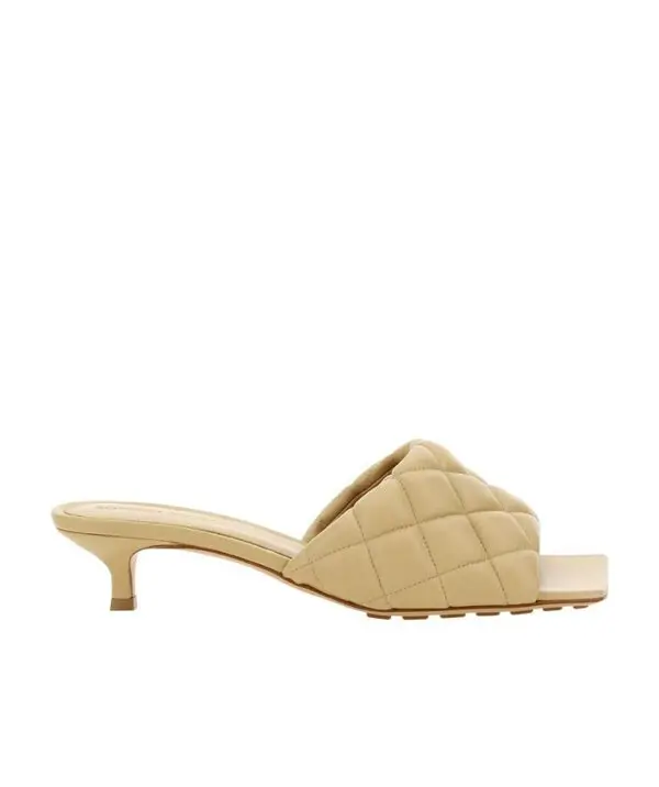 Bottega Veneta Padded Heeled Sandals