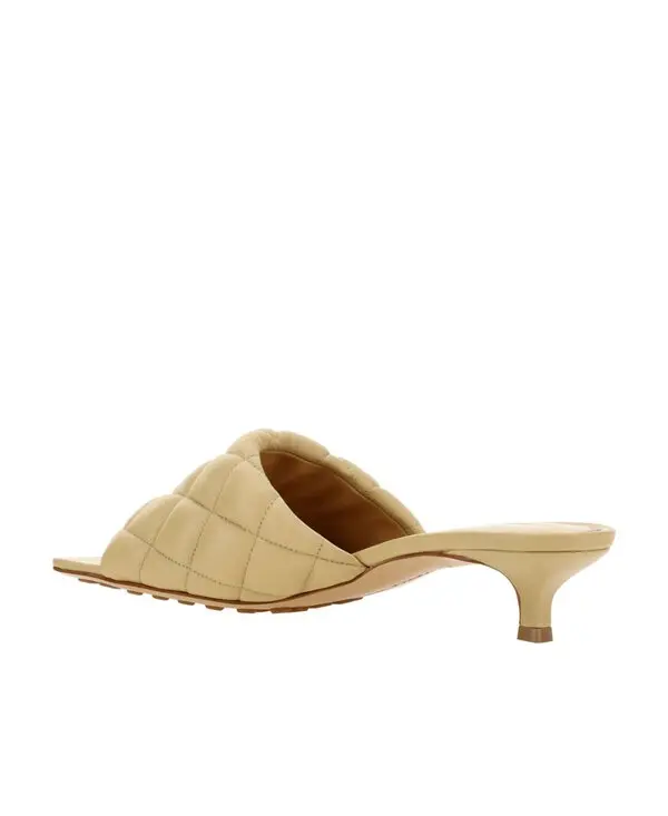 Bottega Veneta Padded Heeled Sandals