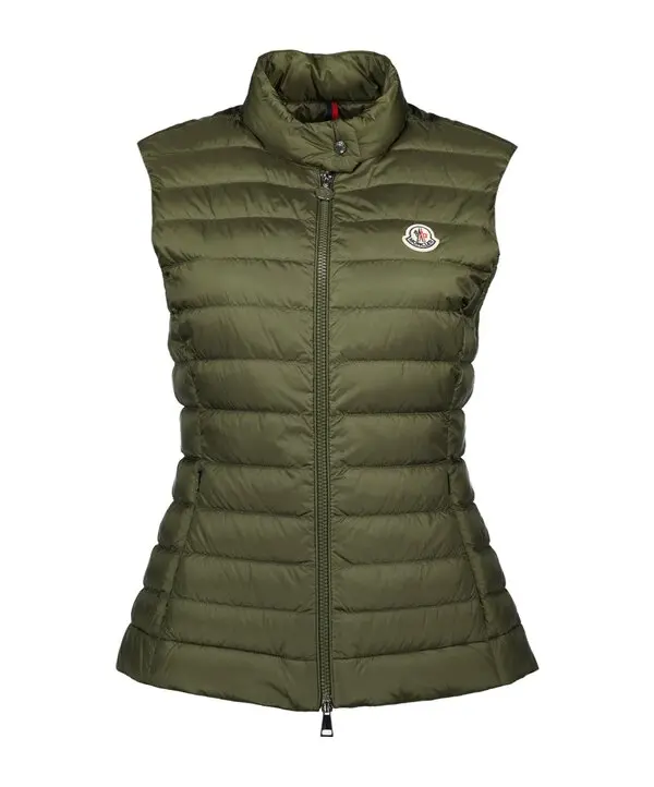 Moncler Igens Zip-up Padded Gilet - Green