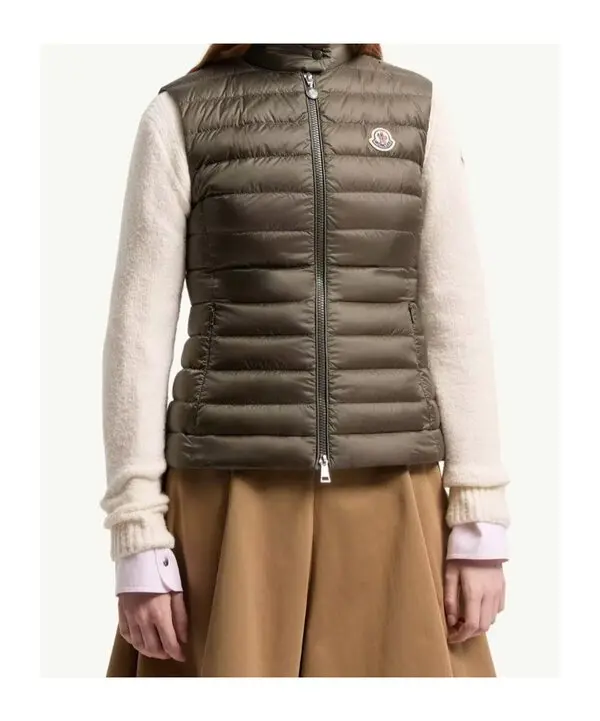 Moncler Igens Zip-up Padded Gilet - Green